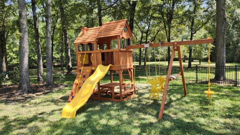 Rainforest Cottage: Treehouse Panels | Yellow Wave Slide