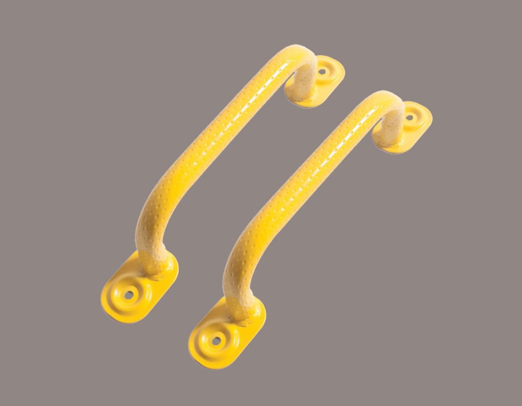 Swing Set Safety/Accessories: Safety Handles | Tree Frogs Swing Set